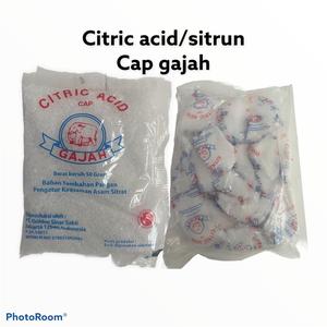 Jual Citrid Acid ( Citrun )/SITRUN Cap Gajah Kan 48 gr x 20 sachet ...