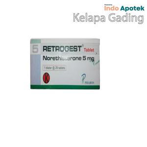 Jual RETROGEST 5MG TAB 28`S - Jakarta Utara - Apotek Century Kelapa ...
