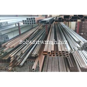 Jual SIKU BESI PIPA KOTAK HOLLOW GALVANIS HITAM KANAL C UNP WF KEDIRI ...