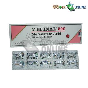 Jual MEFINAL 500 MG 1 STRIP 10 KAPLET - Kab. Bekasi - Apotek Ilna Farma ...