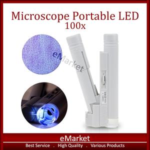 Jual Mikroskop Saku Mini 100x / Microscope Portable LED Lampu - Jakarta ...