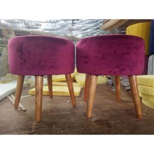 Jual STOOL BULAT EMPUK KAYU PUK KURSI PENDAMPING FURNITURE - Jakarta ...
