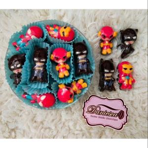 Jual .CTB Coklat karakter superhero batman spiderman man the flash lucu ...