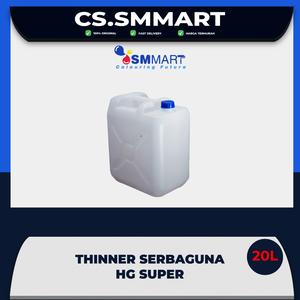 Jual Thiner / Thinner Serbaguna Hg Super 20 Liter + Drigen / Pengencer ...