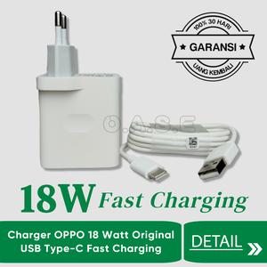 Jual Charger Oppo A5 (2020) Casan 18 Watt USB Type C Fast Charging ...