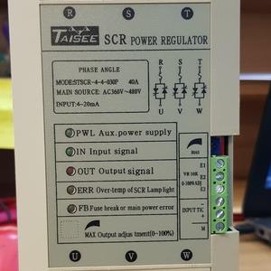 Jual SCR POWER REGULATOR TAISEE STSCR-4-4-30P 40A AC360V-480V 4-20mA ...