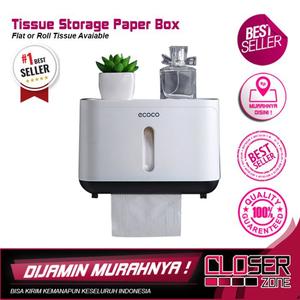 Jual ECOCO Kotak Tisu Tissue Storage Toilet Paper Box Dispenser E1807 ...
