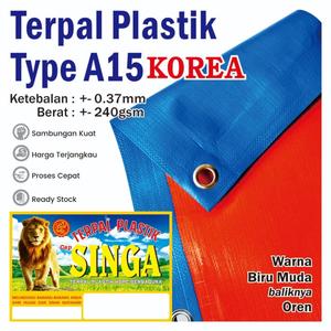 Jual Terpal Plastik A15 Ukuran 3x4 m - Terpal Plastik A15 3x4 meter ...
