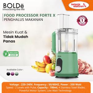 Jual BOLDe Food Processor FORTE X Kapasitas 700ml (penghalus makanan ...