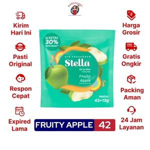 Jual Pengharum Ruangan Gantung Stella All In One Apel 42 gr - Kota ...