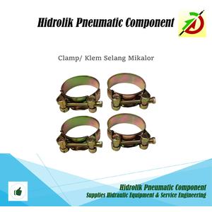 Jual Clamp Hose Mikalor / Klem Selang Superior Mikalor Ukuran 5 Inch ...