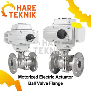 Jual Ball Valve WCB JIS 10K Motorized Electric Actuator On Off Size 3 Inch - AC 220 - Jakarta ...