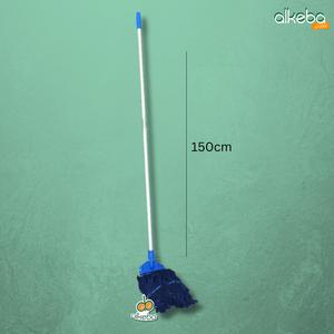 Jual Mop Pel Set Komplit Warna Biru / tongkat + frame + Kain Biru ...