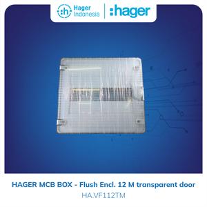 Promo Hager Box MCB 12 Group Inbow Transparant - VF112TM - Jakarta ...
