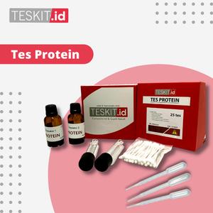 Jual Alat Uji Kandungan Protein Alat Uji Cepat Makanan isi 25 test ...