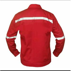 Jual Diskon SERAGAM SAFETY MERAH HSE RESLETING FREE LOGO K3 BENDERA ...