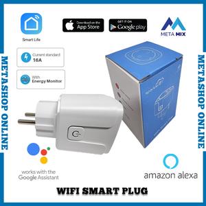 Jual Wifi Smart Plug Socket 16A Power Steker Stop Kontak Pintar ...