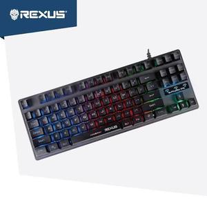 Jual Rexus K9 TKL Fortress Backlit Floating Keys Gaming Keyboard REX ...