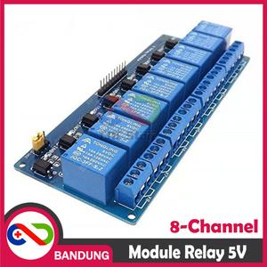 Jual [CNC] RELAY 5V 8 CHANNEL OUTPUT 250VAC 30VDC 10A WITH OPTOCUPLER ...