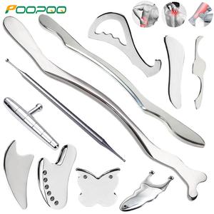 Jual IASTM Tools Stainless Steel Fascia Scraper Body Scraping Massage ...