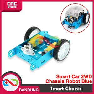 Promo CHASSIS ALUMINUM ROBOT SMART CAR 2WD CHASSIS ROBOT BLUE - Kota ...