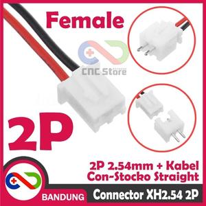 Jual CONNECTOR XH2.54 2P PIN FEMALE 20CM CABLE JST 2.54MM SOCKET CON STOCKO - Kota Bandung - IOT ...