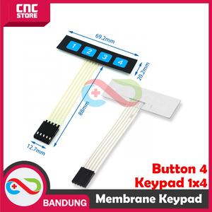 Jual MEMBRANE KEYPAD 1X4 BUTTON 4 ARDUINO - Kota Bandung - IoT Store ...