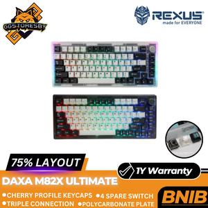 Jual REXUS DAXA M82X ULTIMATE MECHANICAL Gaming Keyboard - Kota Medan ...