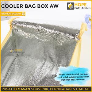 Jual [[(R)]] Tas Cooler Bag Tote Bag / Tas Cooler Bag Box AW POLOS ...