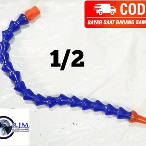 Jual selang slang flexible bromus drat 1/2in untuk mesin bubut milling ...