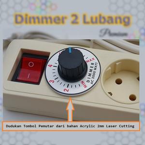 Jual Dimmer 2000w + FUSE Pengatur Kecepatan Gerinda Stop Kontak 2 ...