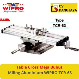 Jual Meja Dudukan Mesin Bubut Miling Table Cross Aluminium WIPRO TCR-63 ...