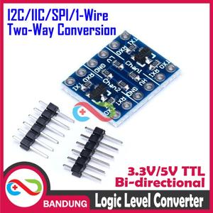 Jual 2 CHANNEL I2C SPI TTL SERIAL LOGIC LEVEL CONVERTER 3.3V 5V TTL - Kota Bandung - IOT Store ...