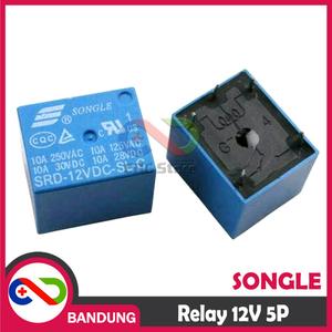 Jual [CNC] RELAY SONGLE 12V 10A SRD-12VDC-SL-C 5 PIN 5P - Kota Bandung - IOT Store Bandung ...