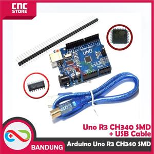 Jual ARDUINO UNO R3 ATMEGA328P SMD CH340 COMPATIBLE BOARD PLUS USB ...