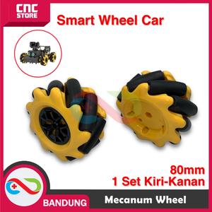 Promo MECANUM WHEEL RODA ROBOT OMNI-DIRECTIONAL OMNI WHEEL 80MM SMART ...