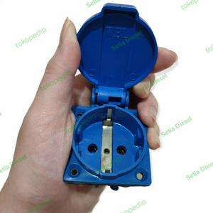 Jual STOP KONTAK GENSET ELECTRIC SOCKET COLOKAN LISTRIK BIRU PANEL ...