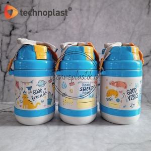 Jual TECHNOPLAST Cat Is In The Air Botol 600ml Sedotan Plus Tali ...