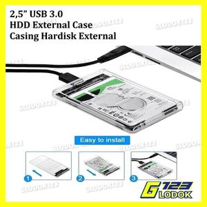 Jual Casing Kotak Hardisk External HDD SSD External Case 2.5" USB 3.0 ...