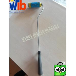 Jual KUAS ROLL CAT TEMBOK ACE BAGUS / GAGANG + BUSA BULU ROLL ACE CAT ...