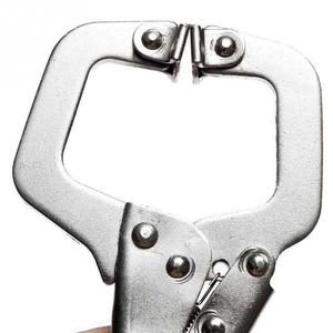 Jual TANG JEPIT C CLAMP SWIVEL PAD LOCK GRIP KLEM KAYU BESI PLAT CATOK ...