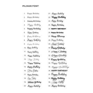 Jual Catalog Font Otello | Font Grafir | Font Huruf Timbul | Font ...