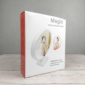 Jual CERMIN MAGIC DENGAN PHOTO FRAME AJAIB MIRROR ALAT BERCERMIN MAKE ...