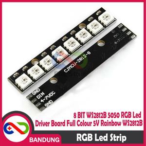Jual 8 BIT WS2812B 5050 RGB LED DRIVER BOARD FULL COLOR 5V RAINBOW ...