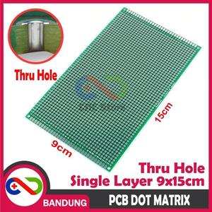 Jual PCB DOT MATRIX THRU HOLE DOUBLE LAYER 9X15CM 9*15CM LUBANG BOLONG ...