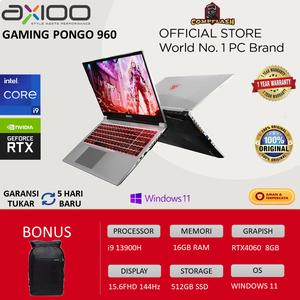 Jual LAPTOP AXIOO PONGO 960 - i9 13900H 16GB 512GB RTX4060 8GB WINDOWS ...