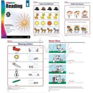 Jual Spectrum Reading Grade K 1 2 3 4 5 6 7 8 | Buku Latihan Membaca ...