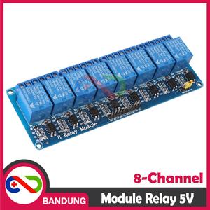 Jual [CNC] RELAY 5V 8 CHANNEL OUTPUT 250VAC 30VDC 10A WITH OPTOCUPLER ...