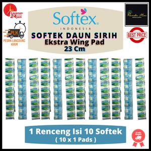 Jual ready Softex Daun Sirih 23Cm Wing 1 Renceng Isi 10 Pads Softek Daun - Kab. Bekasi - TINAS ...