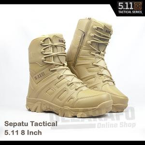 Jual Recomended Sepatu Tactical Boots 5.11 Swat 8 inch - Hitam, 43 ...